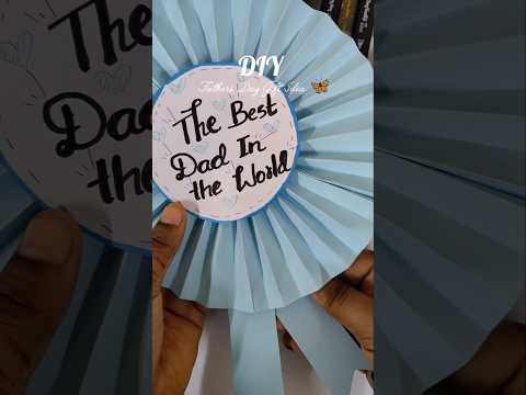 Fathers Day Gift Idea 🩵🦋 #diy #art #ideas #fathersday #dad #cutegift #easycraft