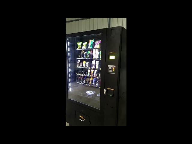 Automatic Snack Vending Machine - Automatic Hot & cold Vending Machine ...