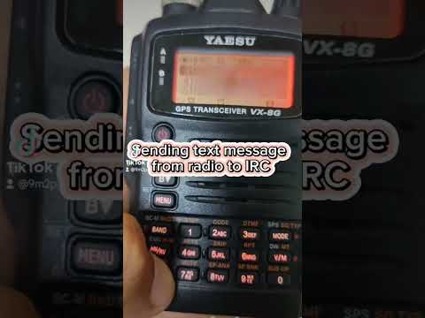 π¬π‘ Sending Text Messages from Radio to IRC Chat Channel: Bridging Radio and Online Chats! ππ