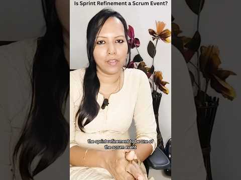 Is Sprint Refinement a Scrum Event? #agile #sprint #scrum #scrummaster #sprints #scrummeetings