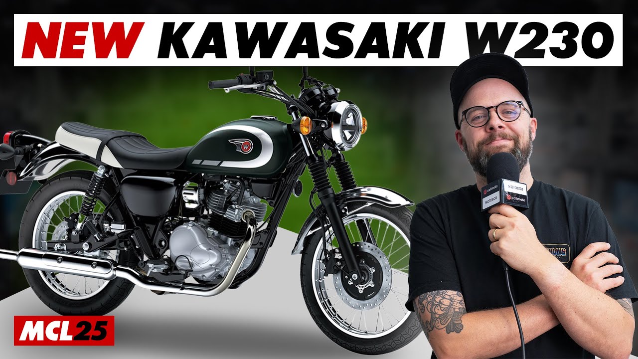 New 2026 Kawasaki W230 Announced: Everything You Need To Know!