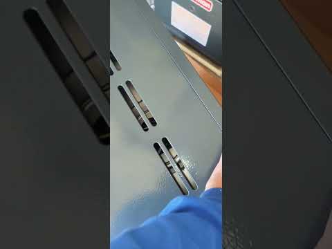 Unboxing a Goodman furnace! #electrical #electrician #trending #hvac #trades