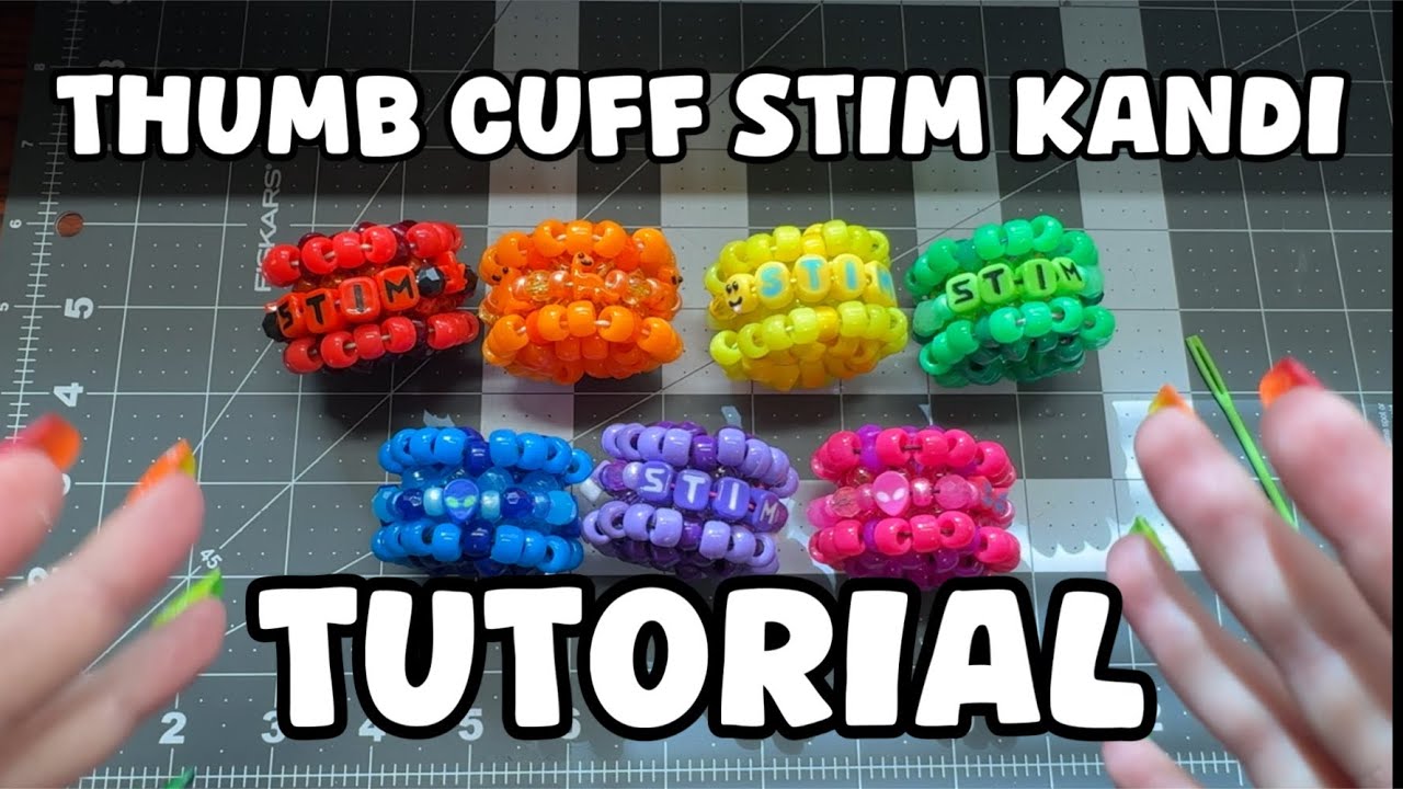 Thumb Cuff Stim Kandi Tutorial | Easy Kandi Tutorial