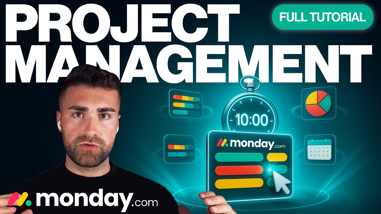 monday.com Project Management in 10 Minutes (Full Tutorial)