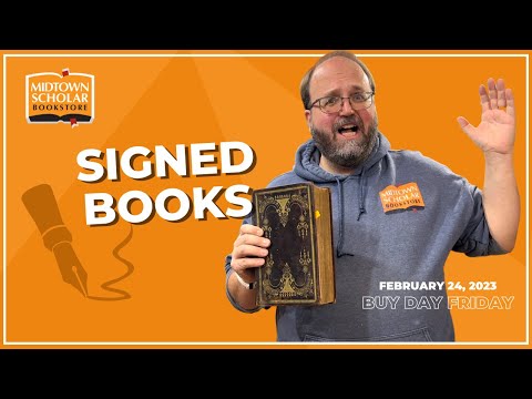 Signed Books 101 📚 Buy Day Friday 📚 February 24, 2023