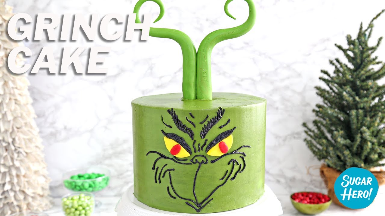 Grinch Cake