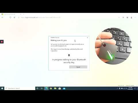 Setting up passwordless sign in to Microsoft account