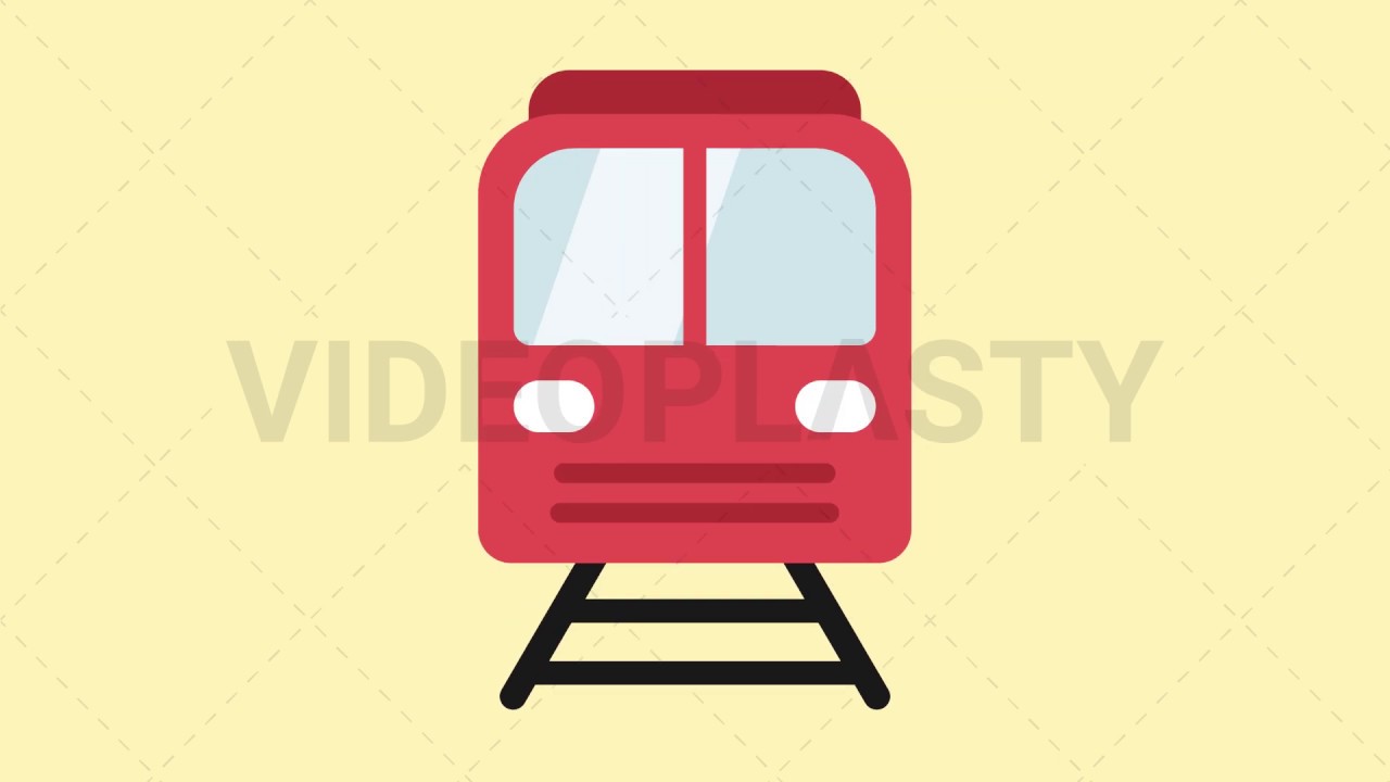 Train Icon Animation [MOV & GIF]
