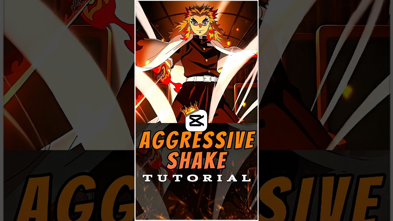 Aggressive Shake In Tutorial 🔥✨ | Capcut Tutorial | #capcut #capcuttutorial #rengokuedit