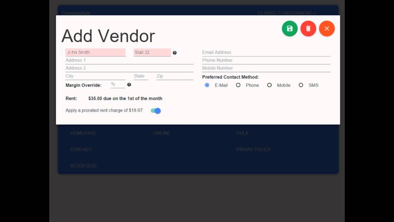 Getting Started with ConsignAble