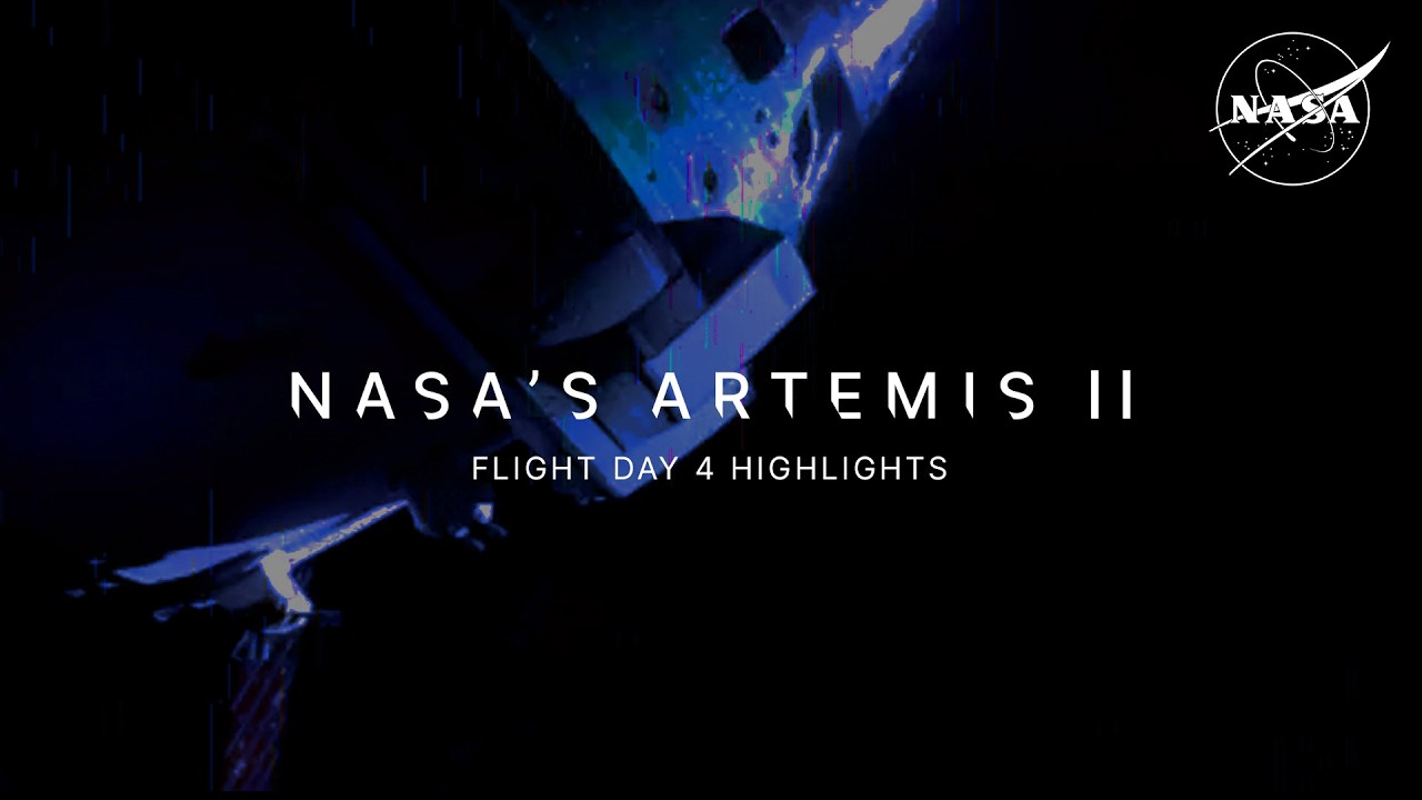 Artemis II Flight Day 4 Highlights