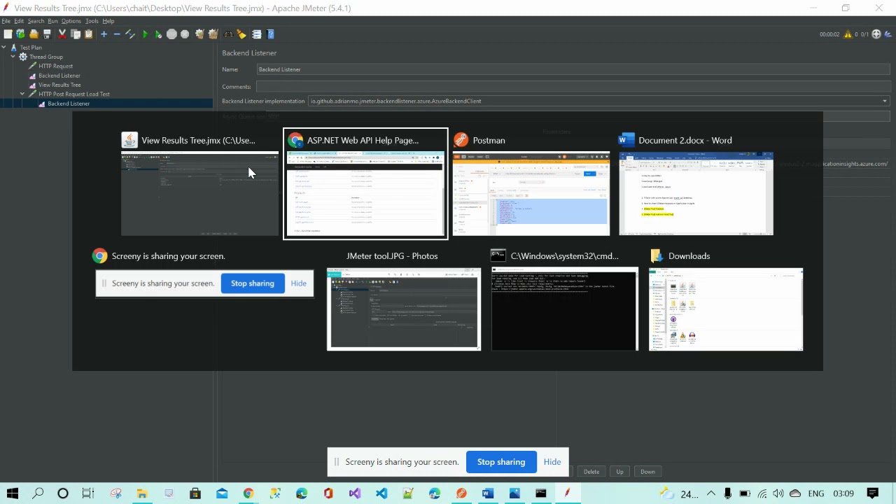 How To Perform Load test in JMeter(POSTMethod) & How to check response in azure application Insights