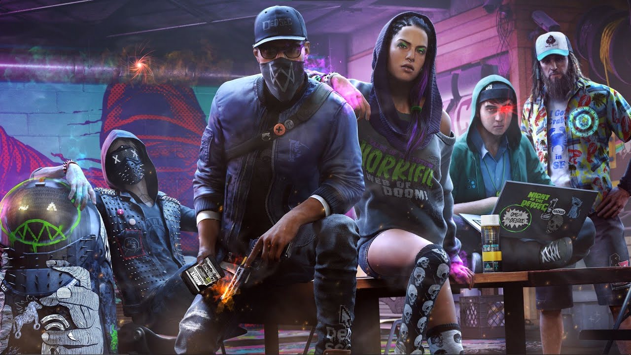 Watch Dogs 2 Wallpaper Engine by me