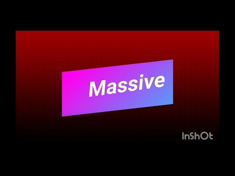 Massive meaning