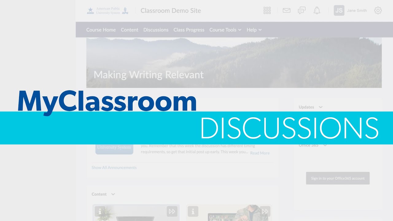 Module 4 – Participating in Class Discussions