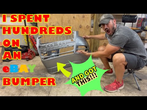 Prepainted eBay Bumper - Should YOU Do It? I DID IT and THIS is what happened! MBI Auto!