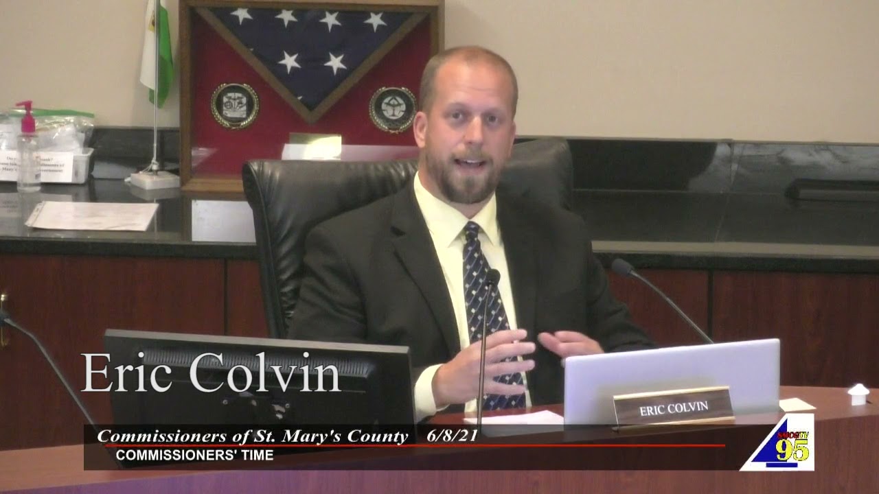 Commissioners Time 6/8/21 - Colvin