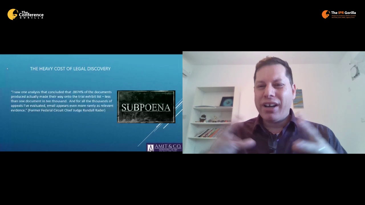 The IPR Gorilla | Virtual IP Conference | Intellectual Property Disputes | Virtual Event 2020