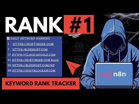 How To Rank #1 On Google With SEO Keyword Rank Tracker 🚀 n8n Automation