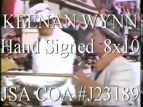 KEENAN WYNN Hand Signed 8x10 - JSA COA - UACC RD#289
