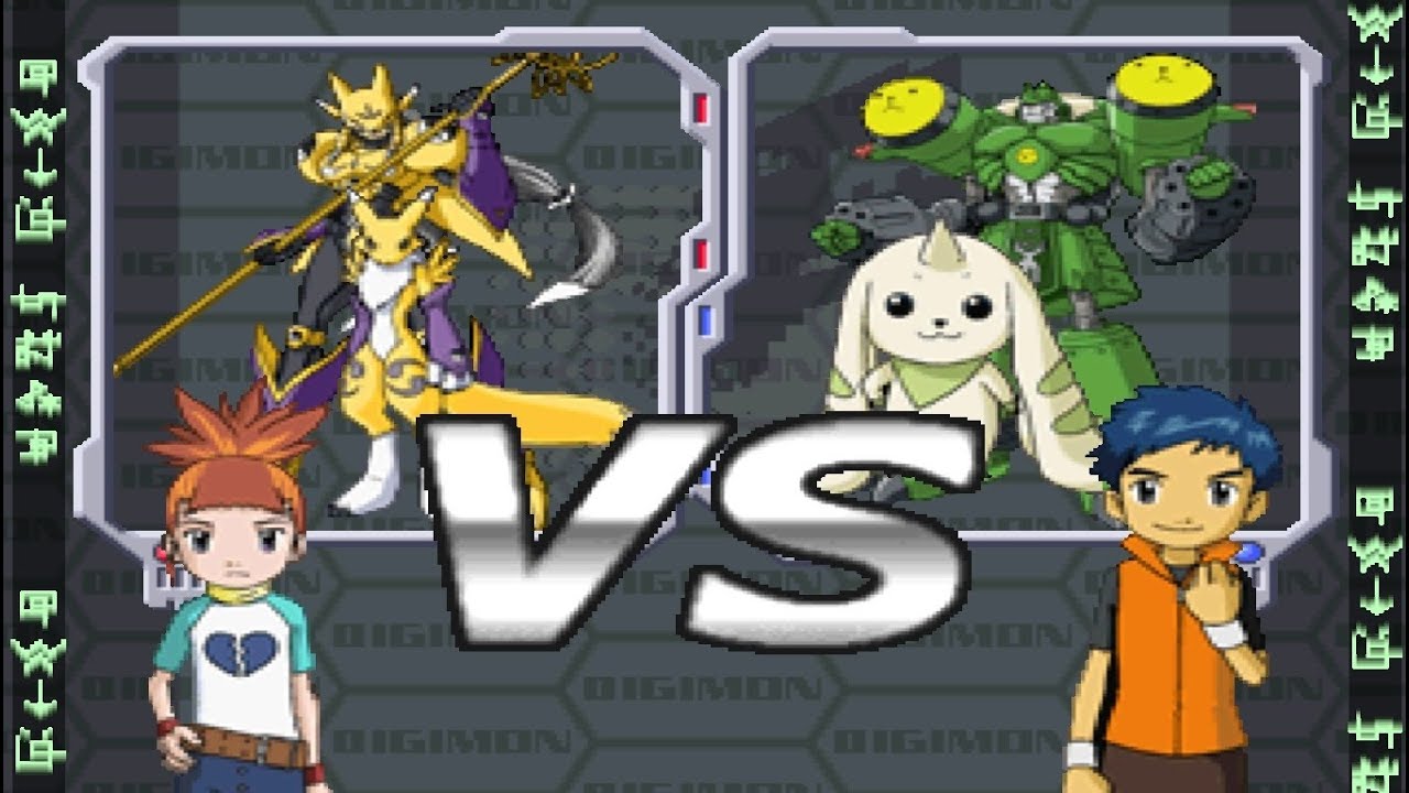 Digimon Rumble Arena Fight #4 Renamon Vs Terriermon [PS1] 【Full HD】