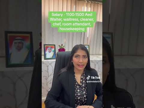 URGENT HIRING for Dubai Hotels & Restaurants, waiter, cleaner, housekeeping, waitress, chef #dubai