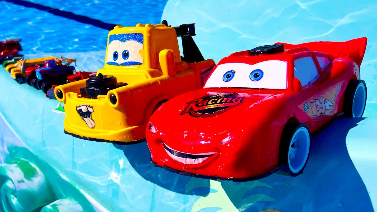 Disney Pixar Cars toys Review | Lightning McQueen, Finn McMissile, Mack, Doc Hudson,Cruz Ramirez