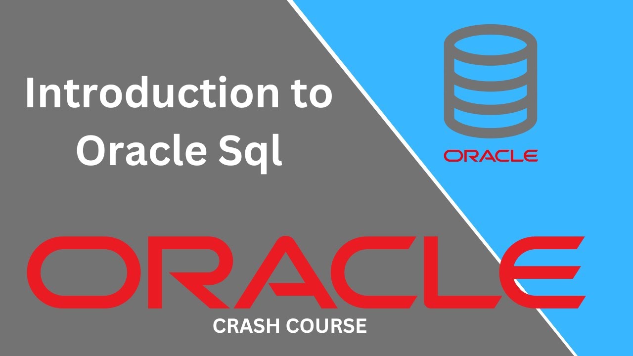 An Introduction To Oracle Sql | Crash course on Oracle Sql Database | Analytics Basics