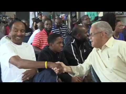 The barbershop is a place for men and boys to talk to each other about growing up