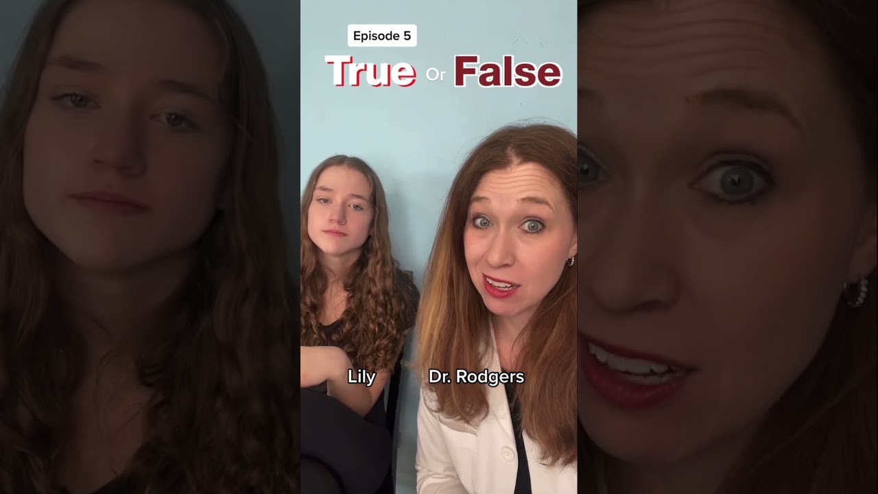 Its True!  No one is perfectly symetric!  #normal #different #puberty #teentalk #true #bra #health