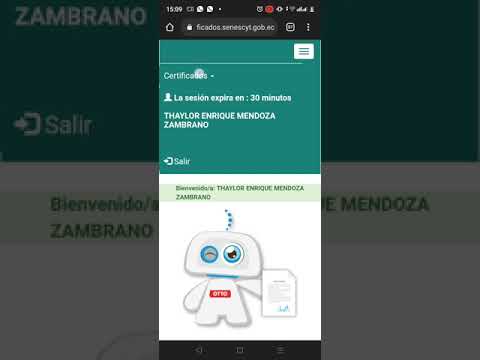 BAJAR NUEVAMENTE EL COMPROBANTE DE CUPO DE LA SENESCYT. https://certificados.senescyt.gob.ec