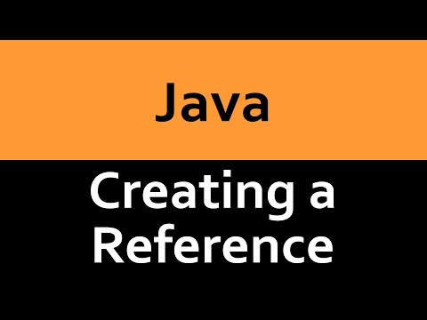 References to Objects in Java - Access 2 Learn