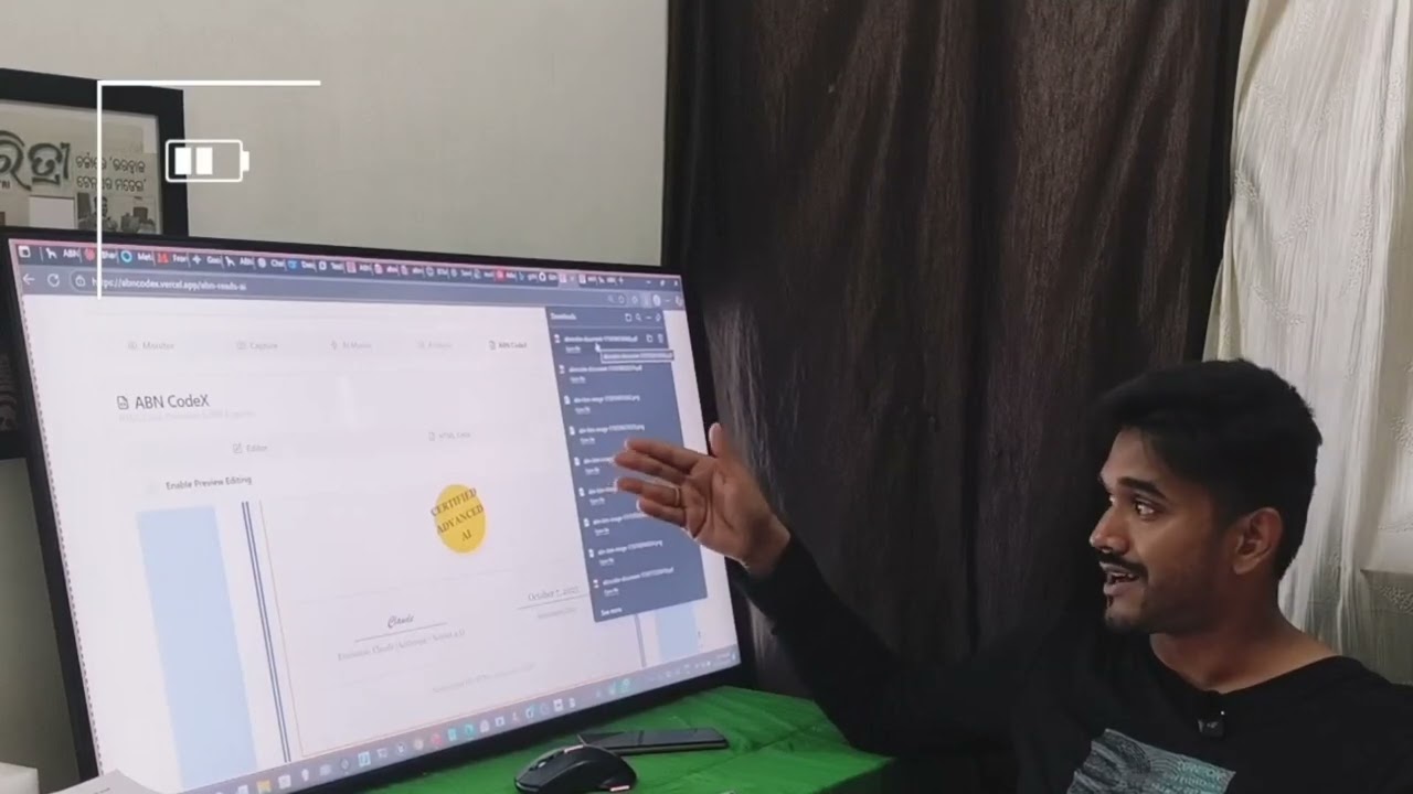 BTM 1 EXPORTED CLAUDE AI CODE TO PDF WITHIN SECONDS | ABINASH BHARADWAJ | ABNCodex  BTM 1 ABN A.I