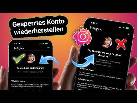 Wir haben Ihr Instagram-Konto gesperrt. 180 Tage Problem | Lösung für gesperrte Instagram-Konten