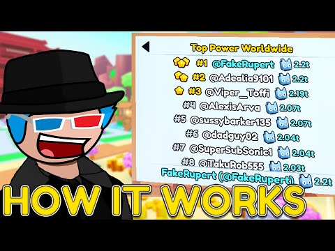 How to get on the Power Leaderboard in Pet Simulator 99 (OUTDATED!)