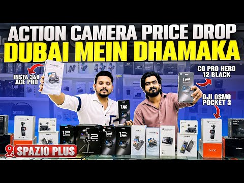 ACTION CAMERA PRICE in DUBAI🔥Best Action Camera in Dubai 2024 | GoPro Hero 12,DJI Action 4, Insta X4