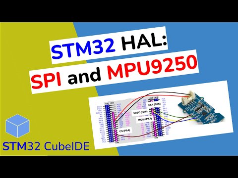STM32 SPI: MPU9250 IMU detailed guidance