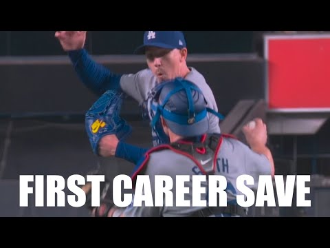 Walker Buehler Records His First Career Save to Win the World Series!!