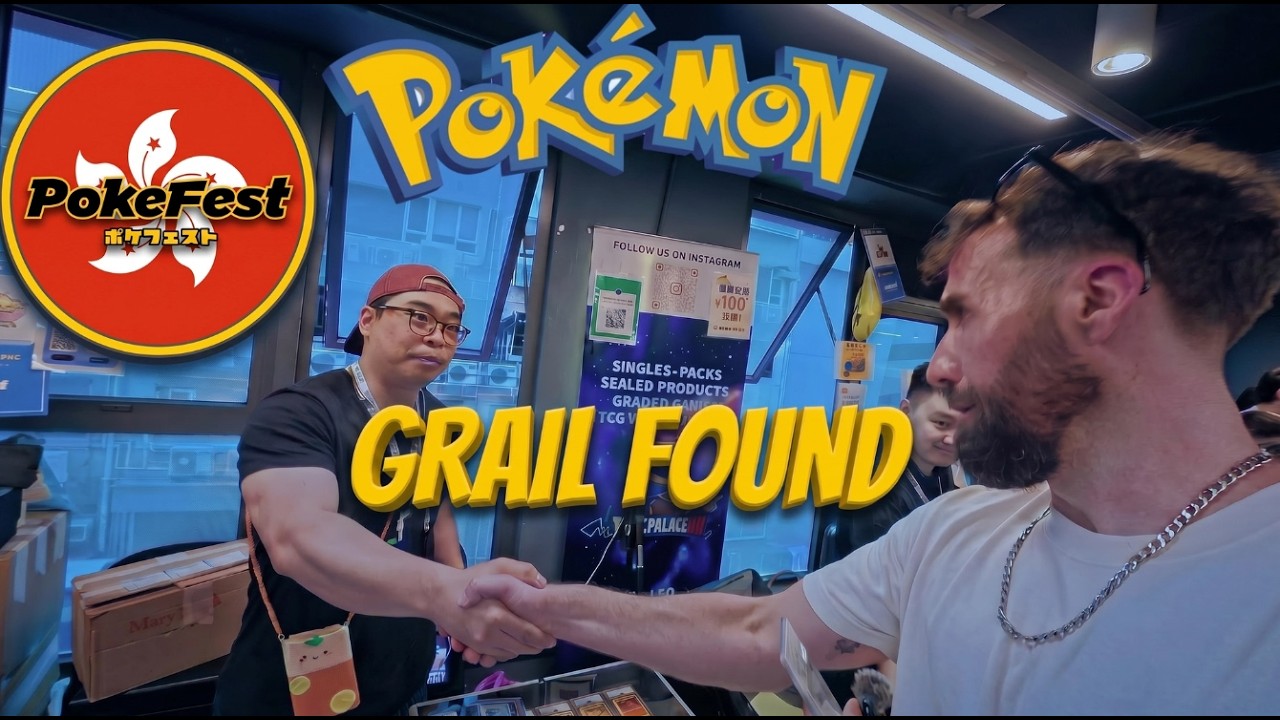 💥 The Pokémon Hong Kong Community is BOOMING! | PokeFest 2 Card Show ⚡