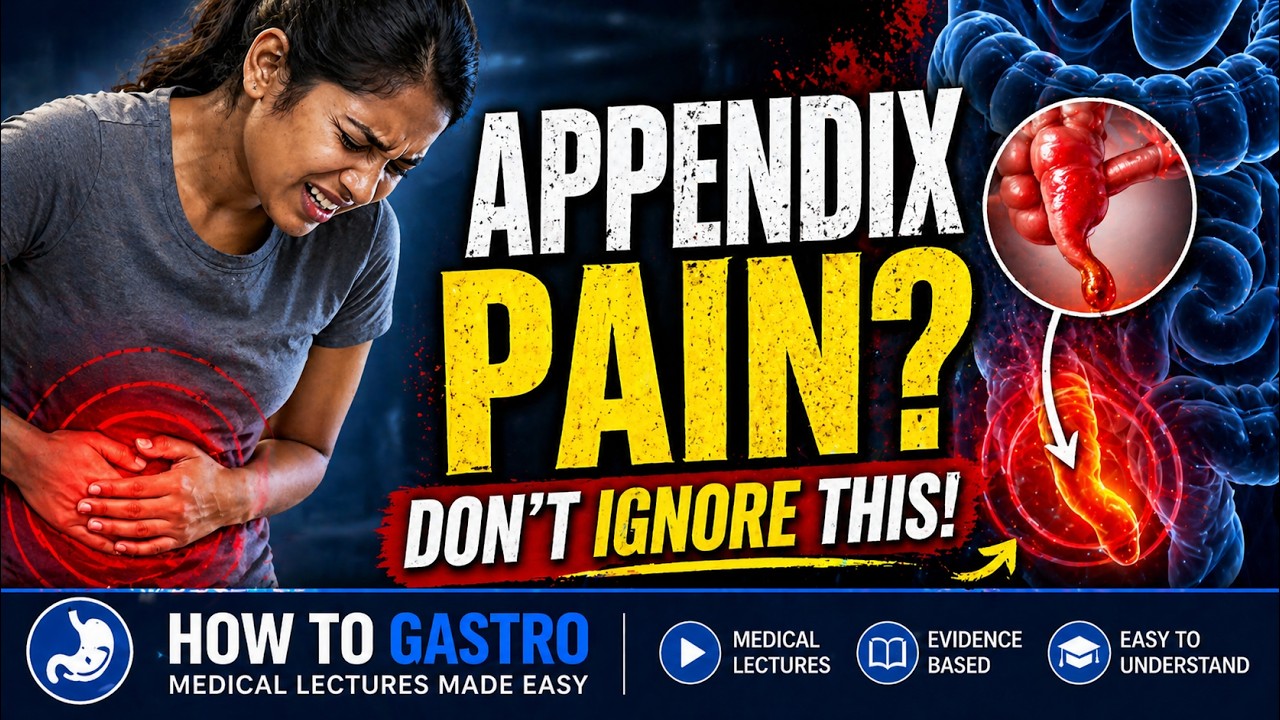 Right Lower Abdominal Pain? It Could Be Appendicitis