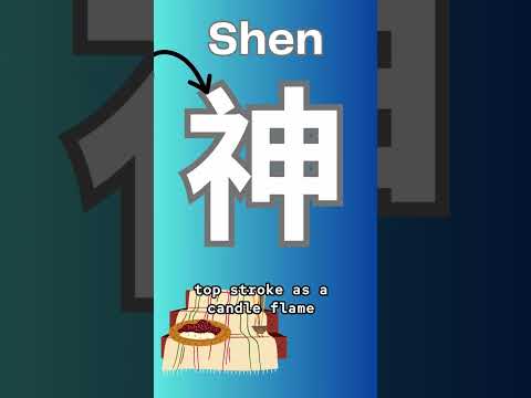 Discover the Meaning Behind the Character 'Shen'! #traditionalchinesecharacters