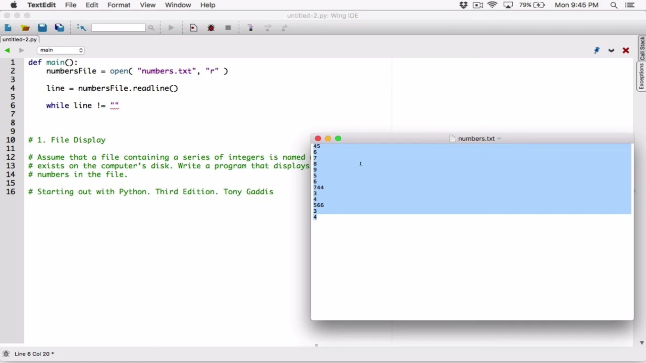 6.1. (Part 1) File Display - Python