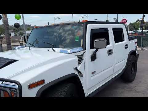 2005 Hummer H2 SUT Sport Utility San Diego Carlsbad National City Chula Vista Alpine