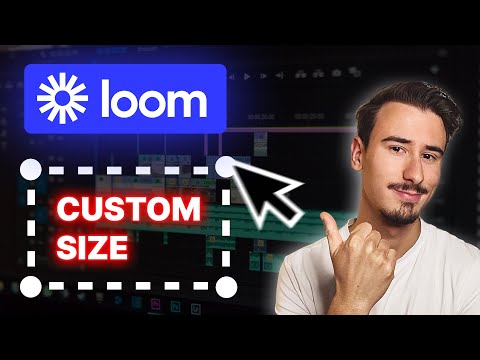 How to Record Part of Screen in Loom for Free (No Subscription Required) - Custom Size [2024]