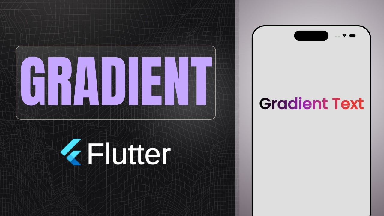 Gradient Text widget | Flutter