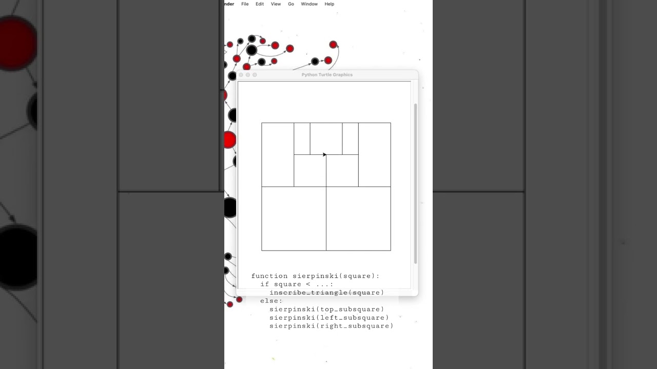 Draw a Recursive Triangle