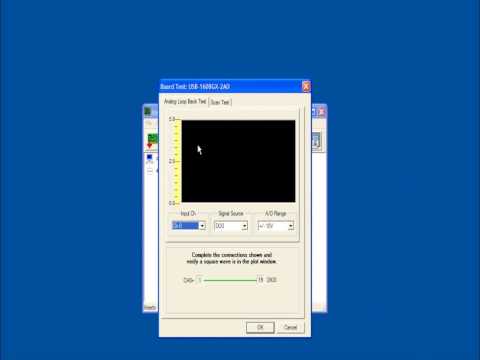 Using InstaCal to Install, Configure, and Test an MCC USB Analog Input device