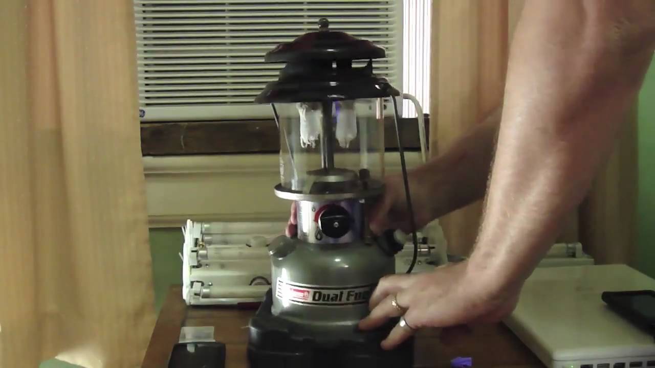 Coleman Lantern: First Light after over 5 years.