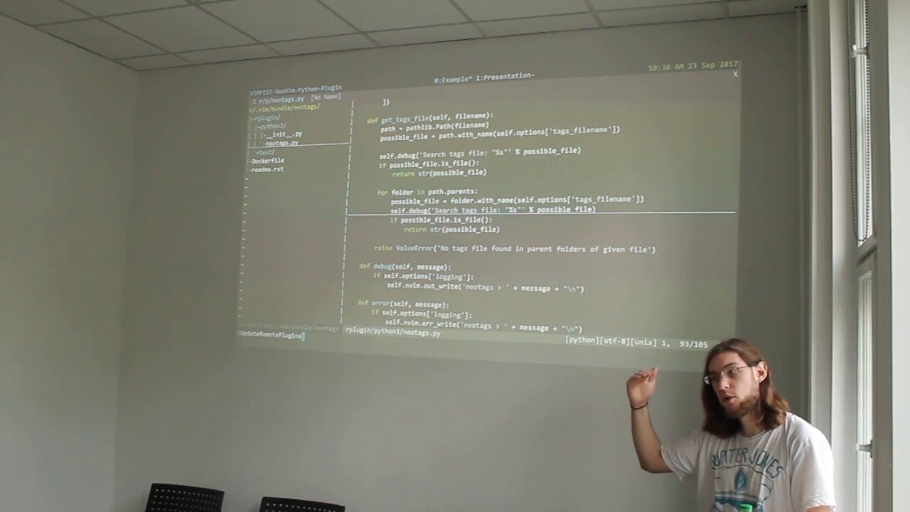 Writing NeoVim Plugins using Python Plugin