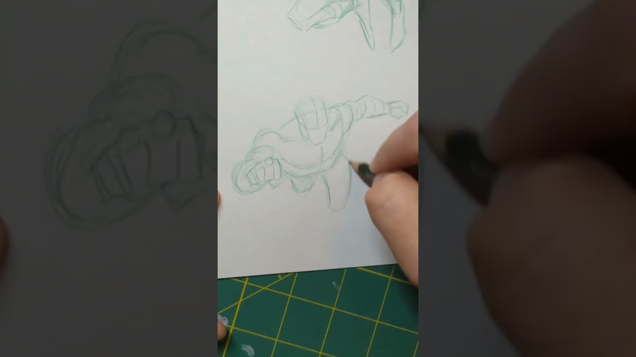 Let's Fly - more figure drawing #figuredrawing #sketch #comicart #learntodraw #learning #comics